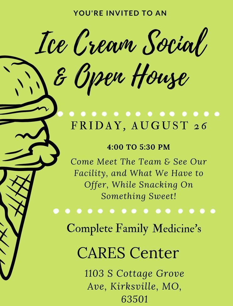 cares-center-ice-cream-social-kirksville-high-school
